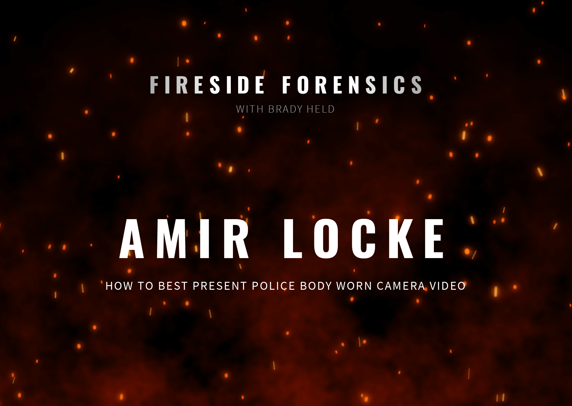 Fireside Forensics - Courtroom Animation