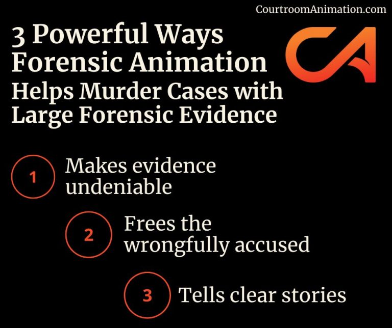 Murder Cases with Large Forensic Evidence